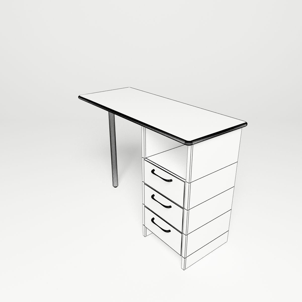 3d manicure table