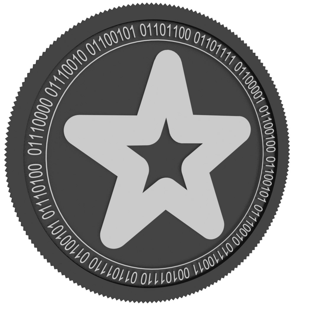 3D model mindol black coin - TurboSquid 1498859