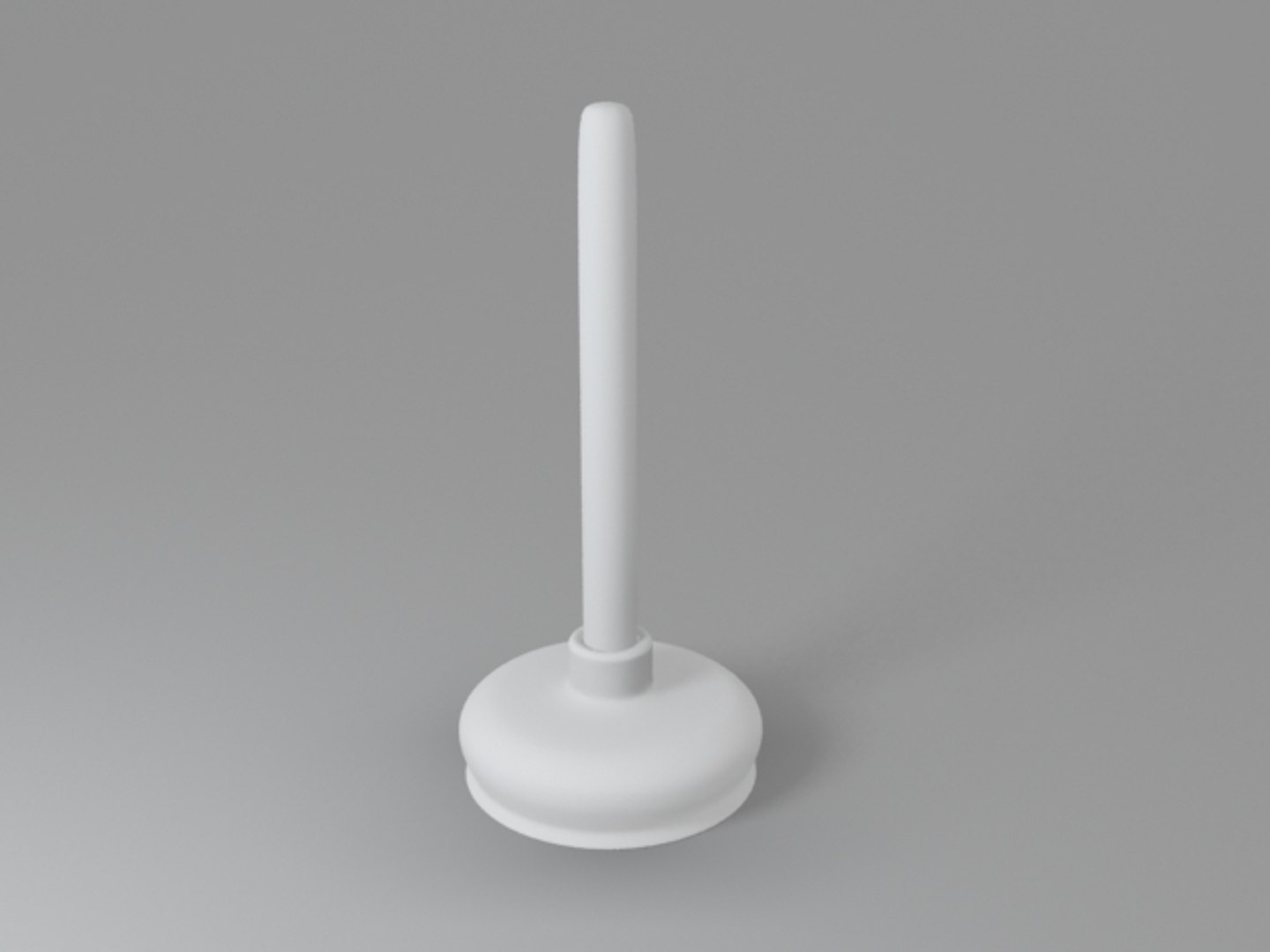 3d model toilet plunger
