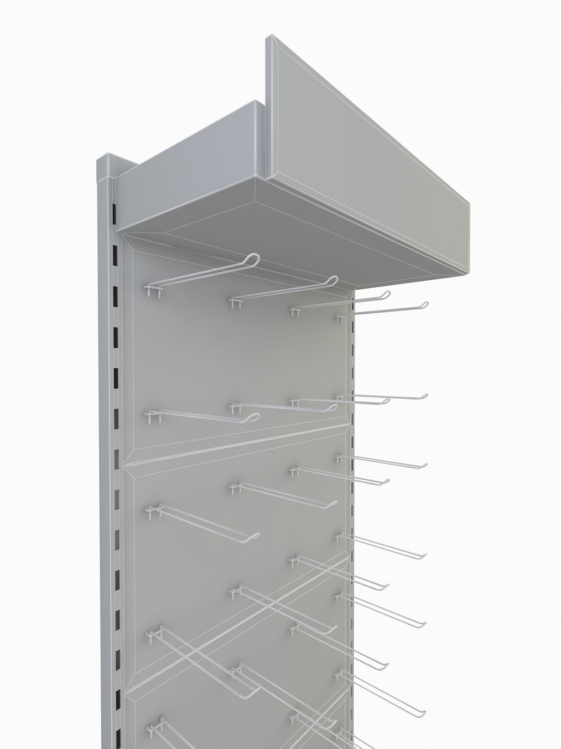 3D Model Display Rack - TurboSquid 1399889