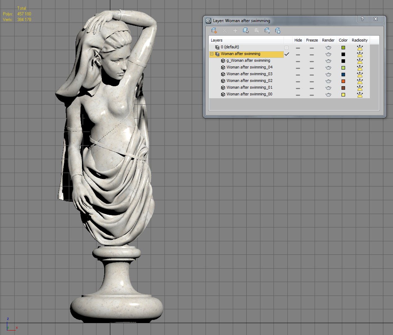 Woman 3d Max