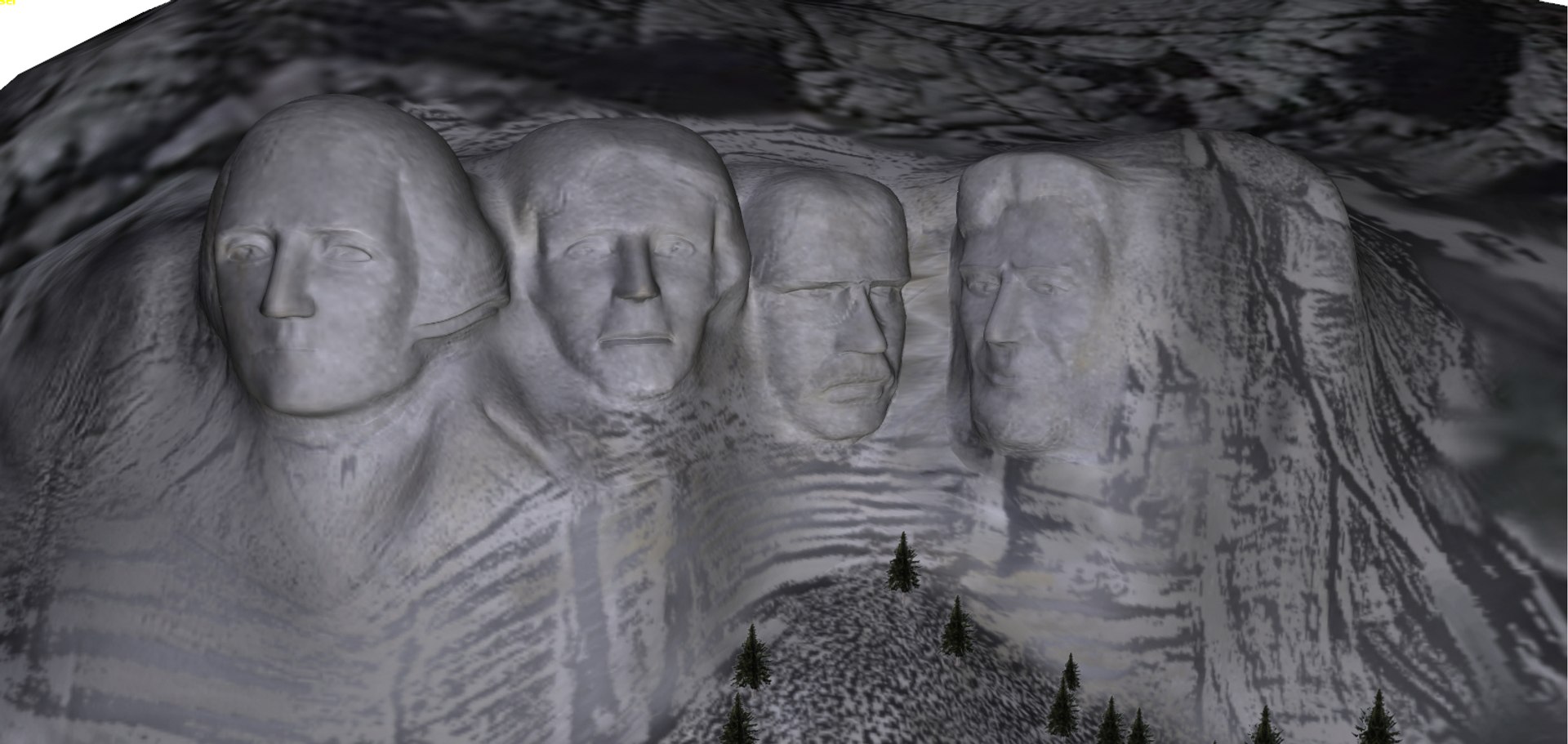 3D Mount Rushmore - TurboSquid 1266693