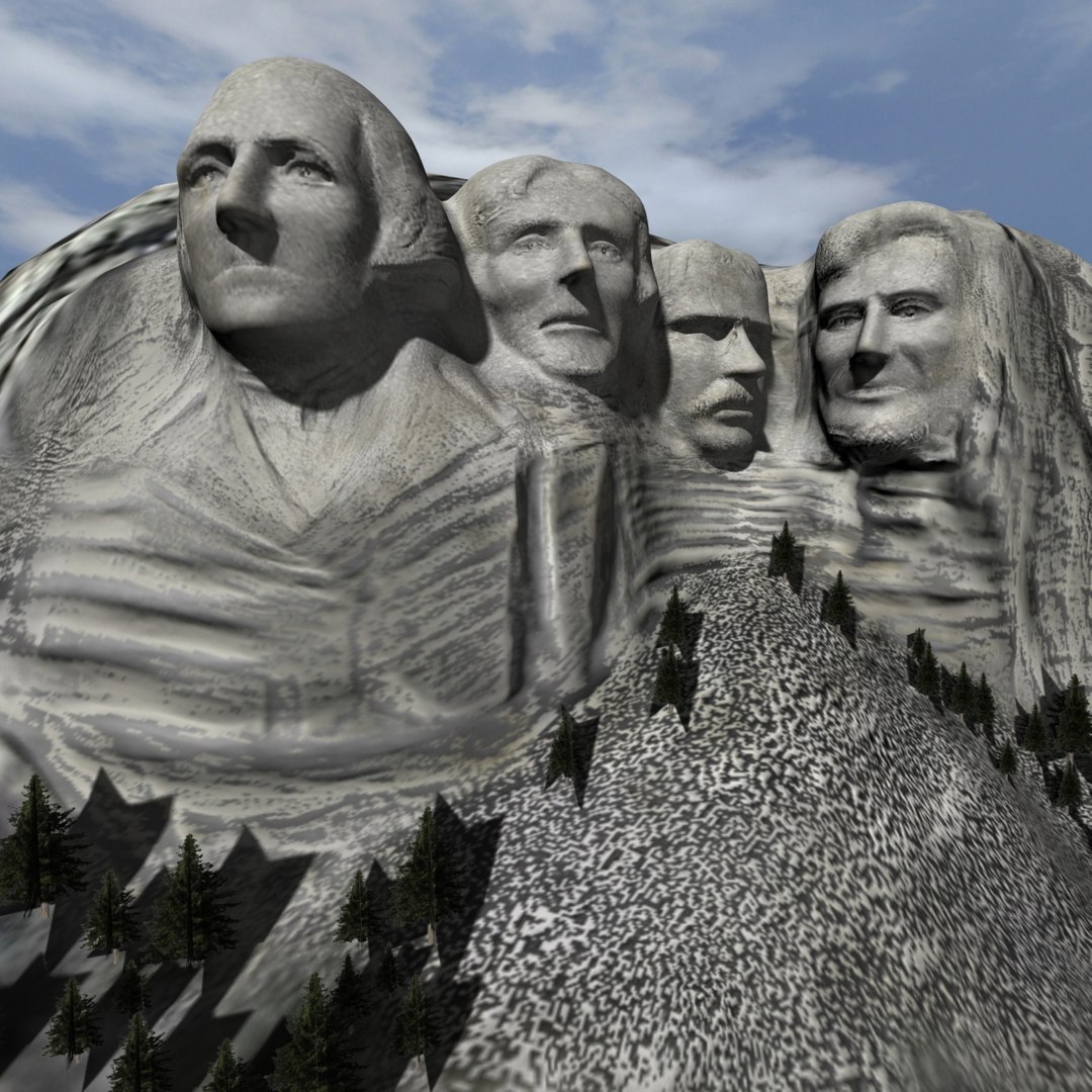 3D Mount Rushmore - TurboSquid 1266693