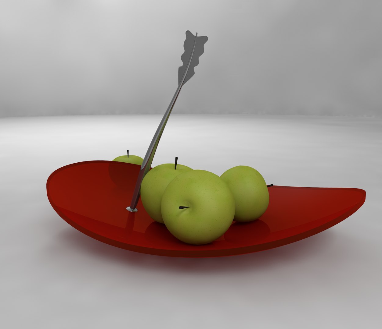 3d Model Decoration Ware Fruit