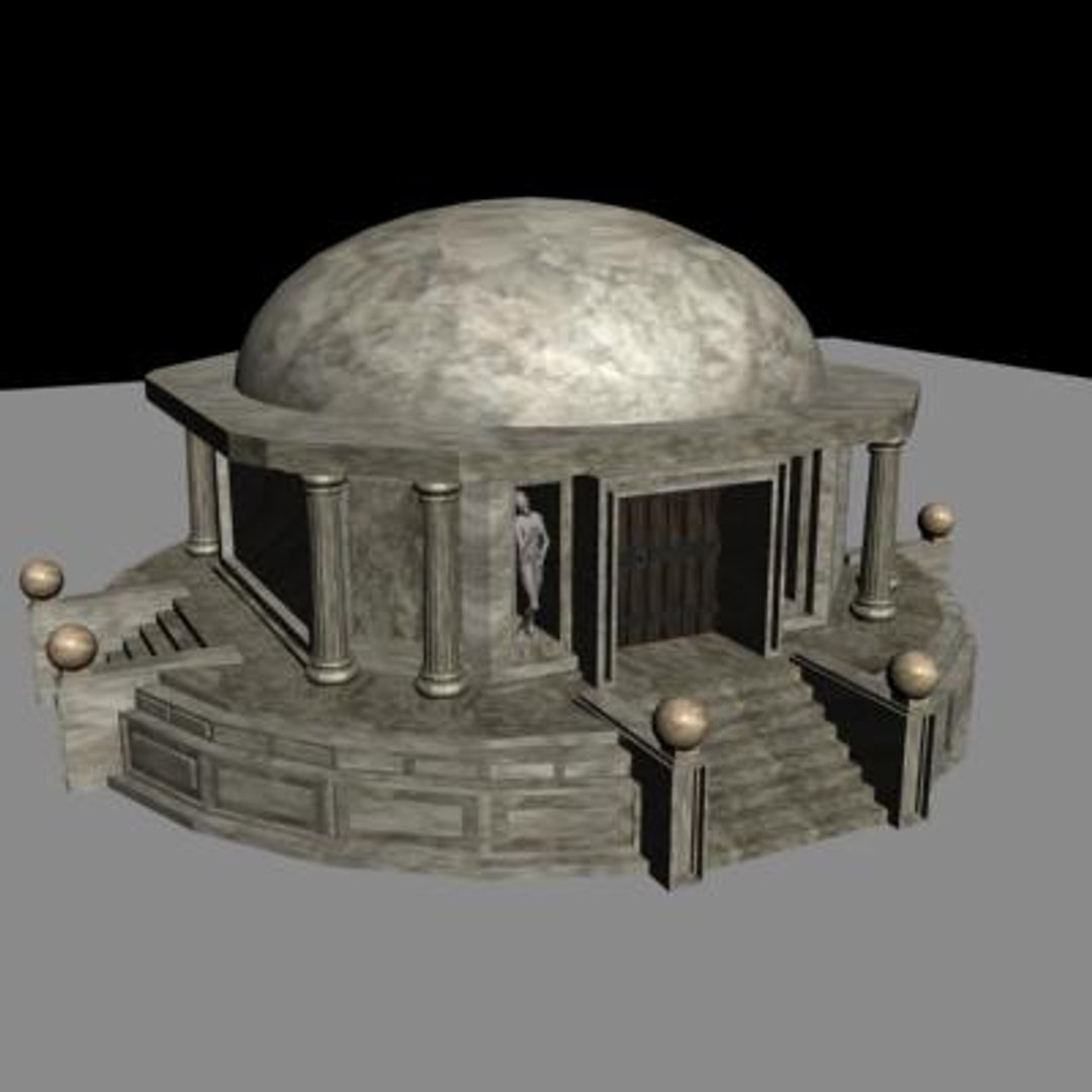 3ds Max Clerics Temple