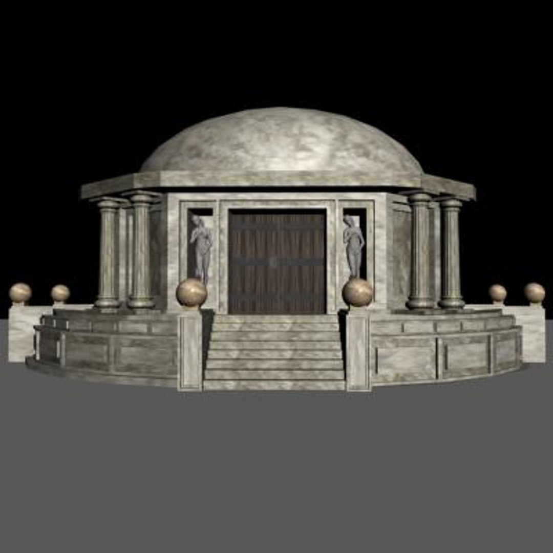 3ds Max Clerics Temple
