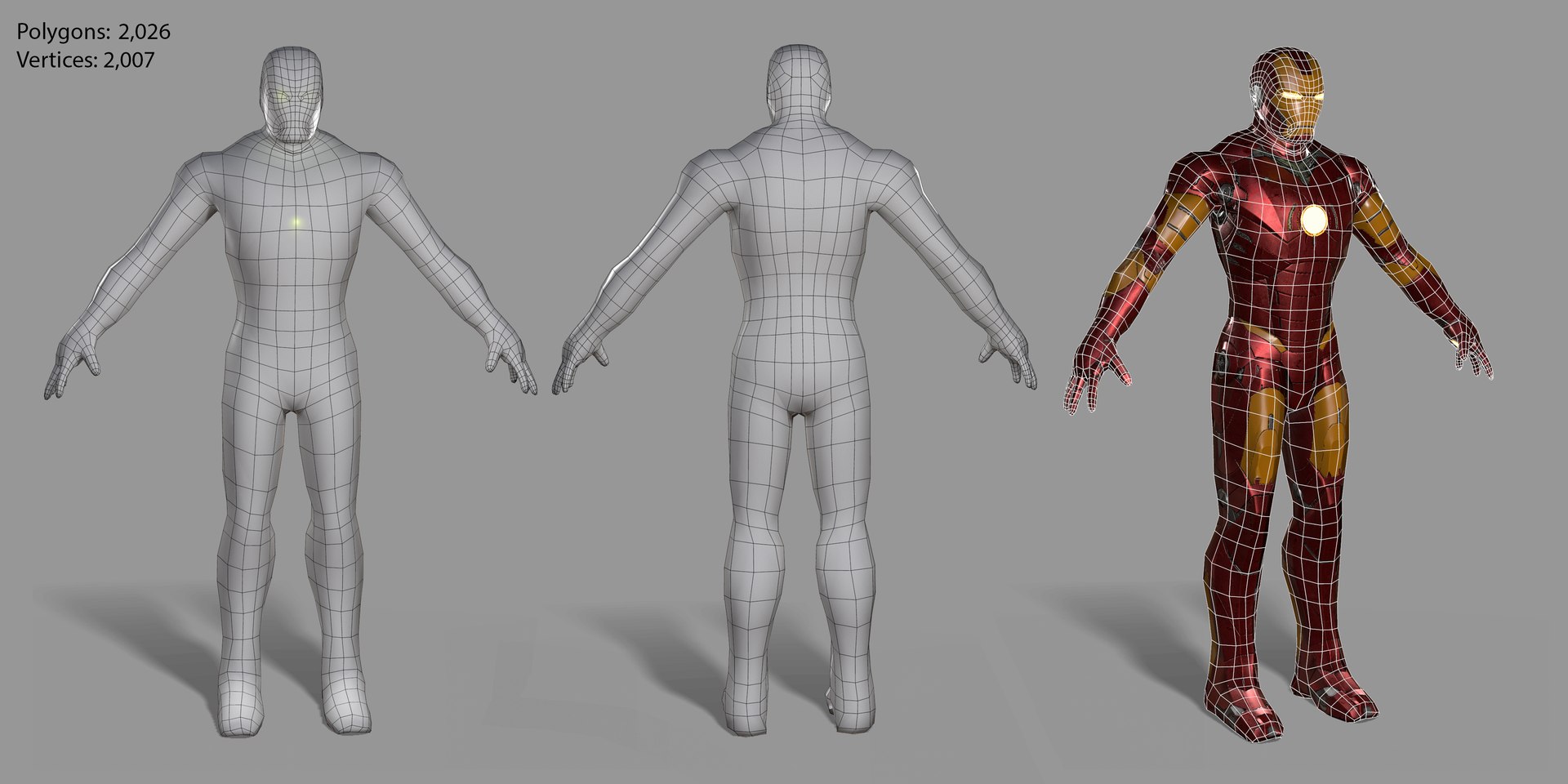 Ironman iron man 3D model - TurboSquid 1305196