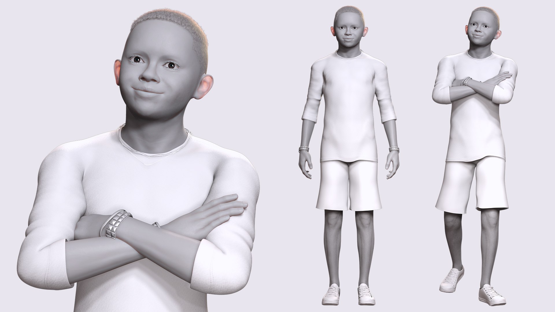 Free 3D Free Rigged 3D Boy Character Game Animation Ready - TurboSquid ...