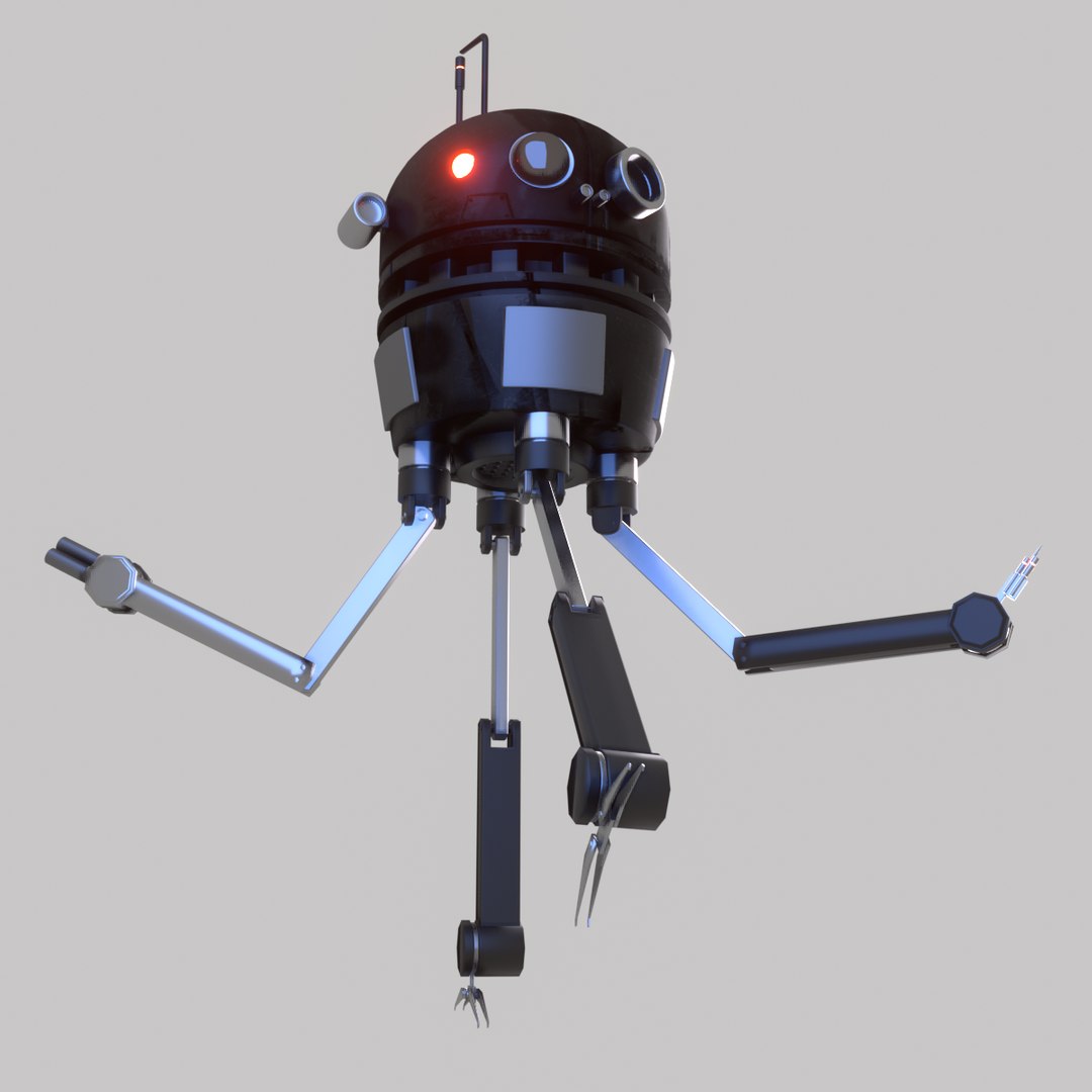 Drone Robot 3D Model - TurboSquid 1732642