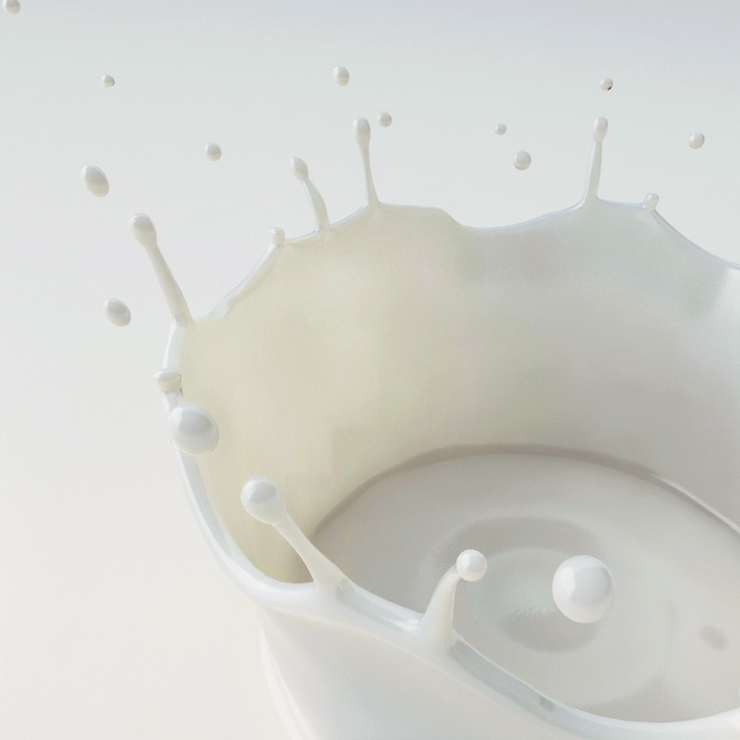 Milk Drop 3d Model