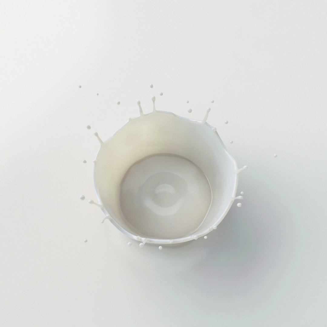Milk Drop 3d Model