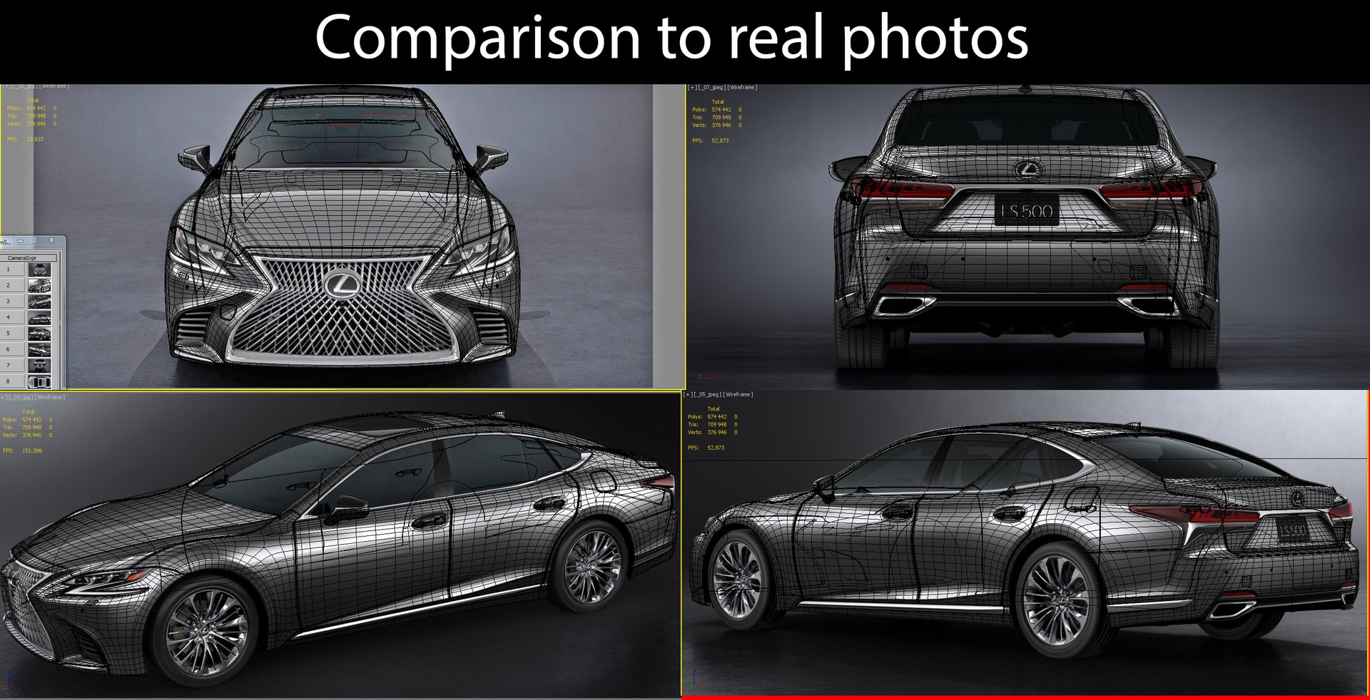 3d lexus ls500 ls model