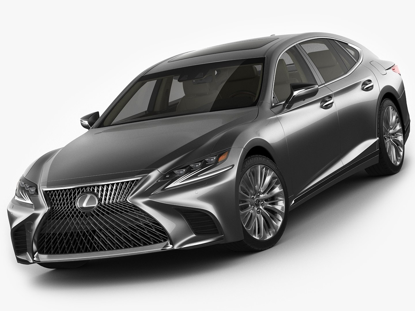 3d lexus ls500 ls model