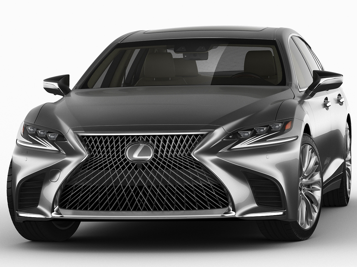3d lexus ls500 ls model