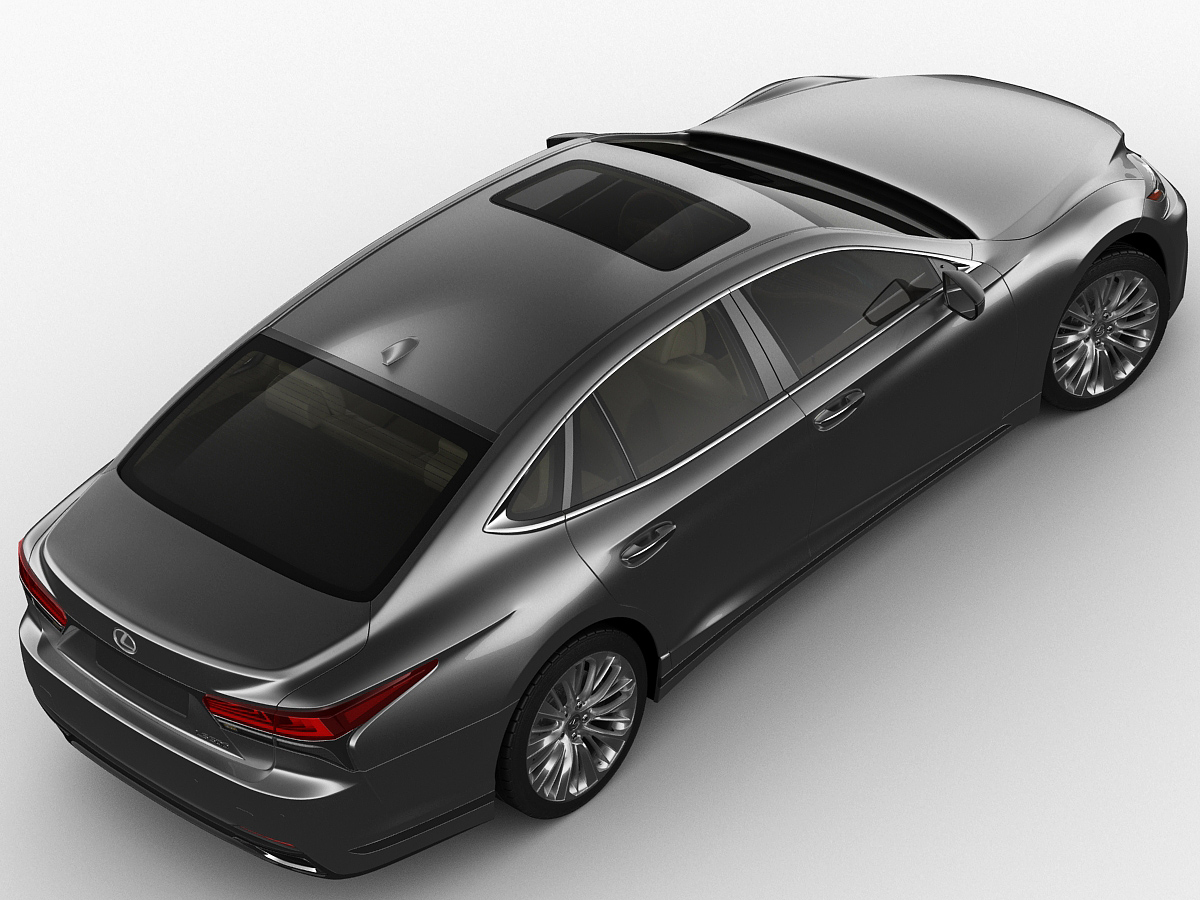 3d lexus ls500 ls model