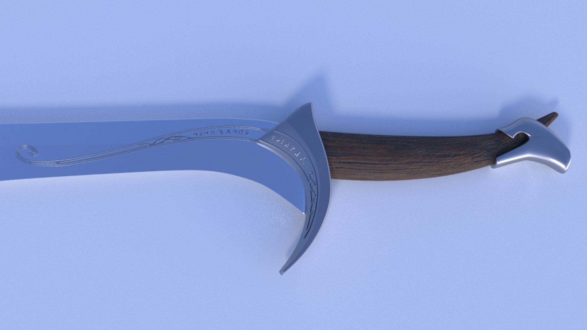 3D Model Orcrist Sword Blade - TurboSquid 1330580