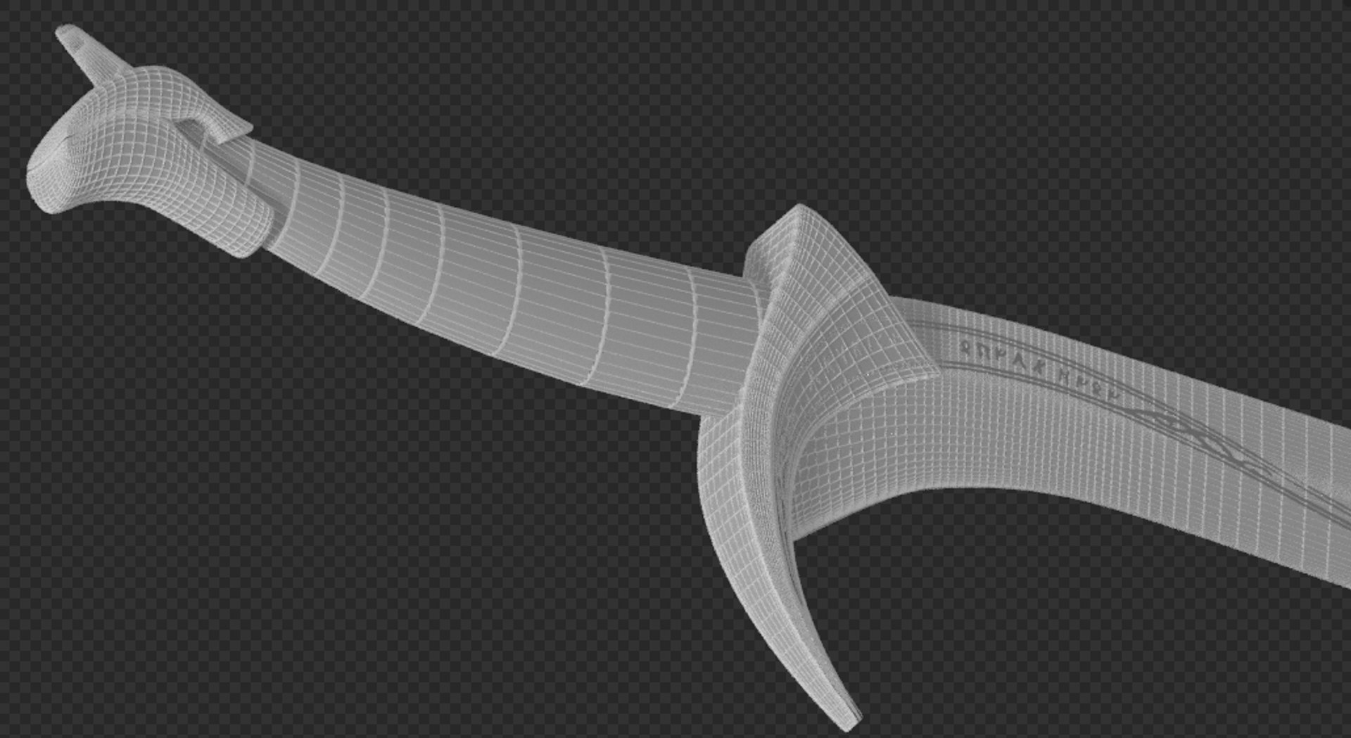 3D Model Orcrist Sword Blade - TurboSquid 1330580