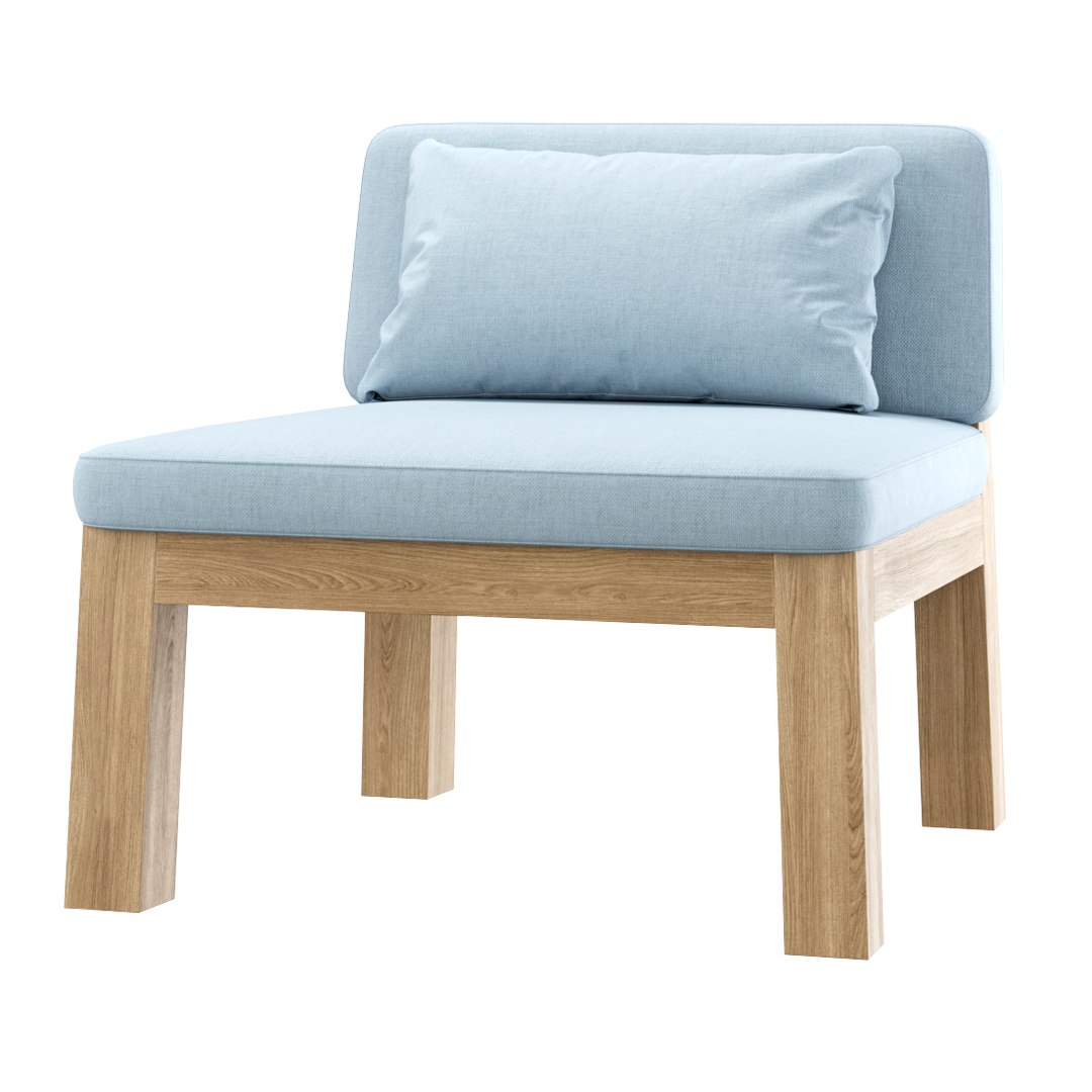 3D Niek Armchair Model - TurboSquid 1701022