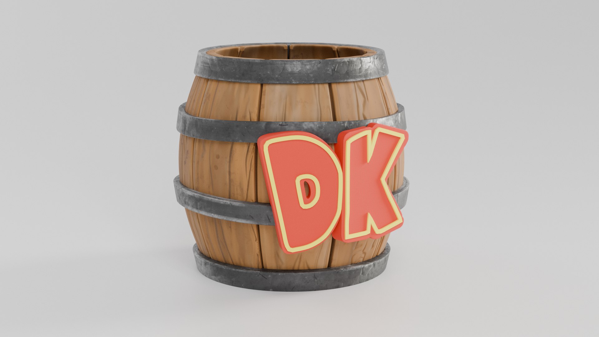 3D Model Dk Barrel - TurboSquid 2312662