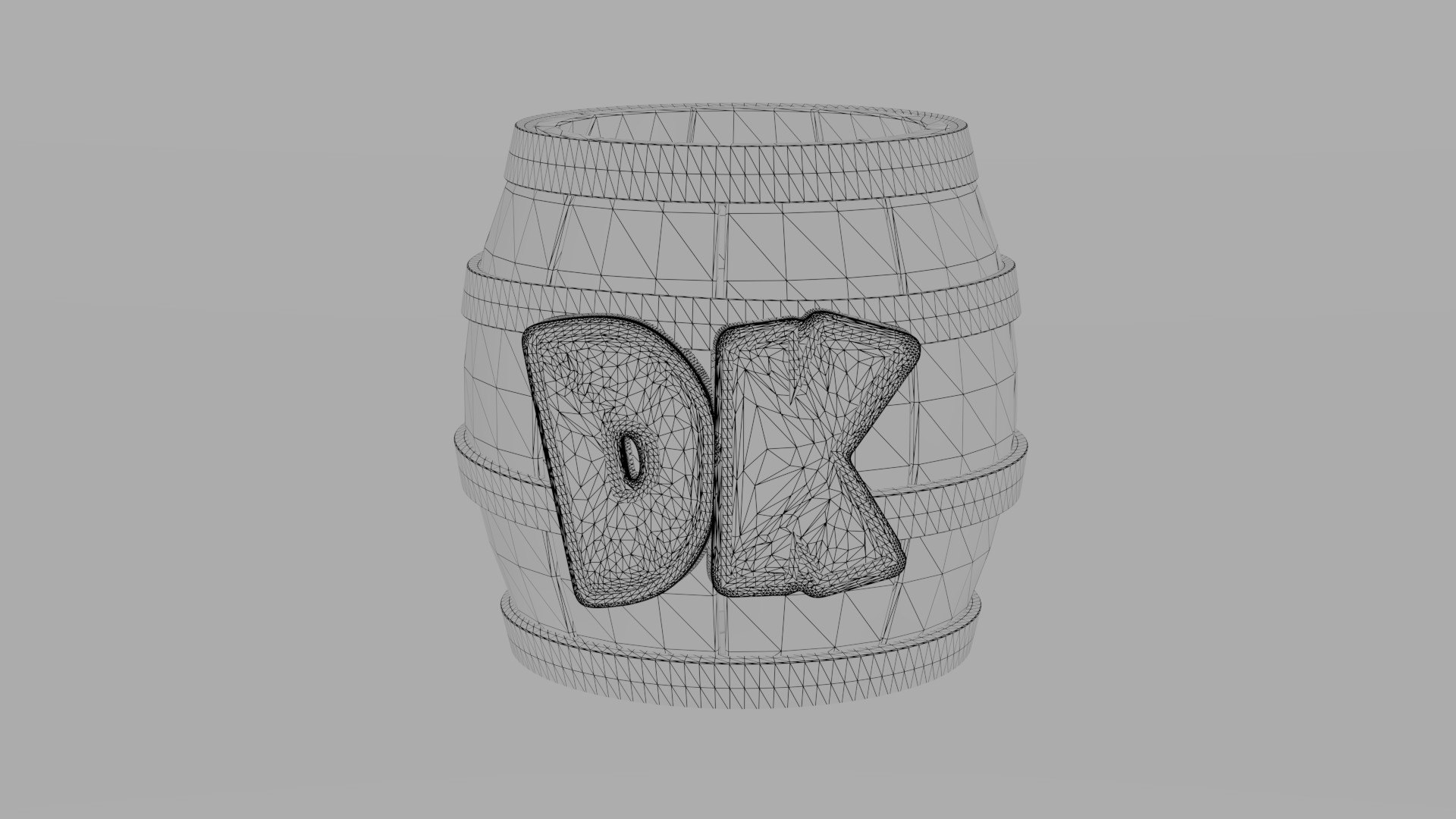 3D Model Dk Barrel - TurboSquid 2312662