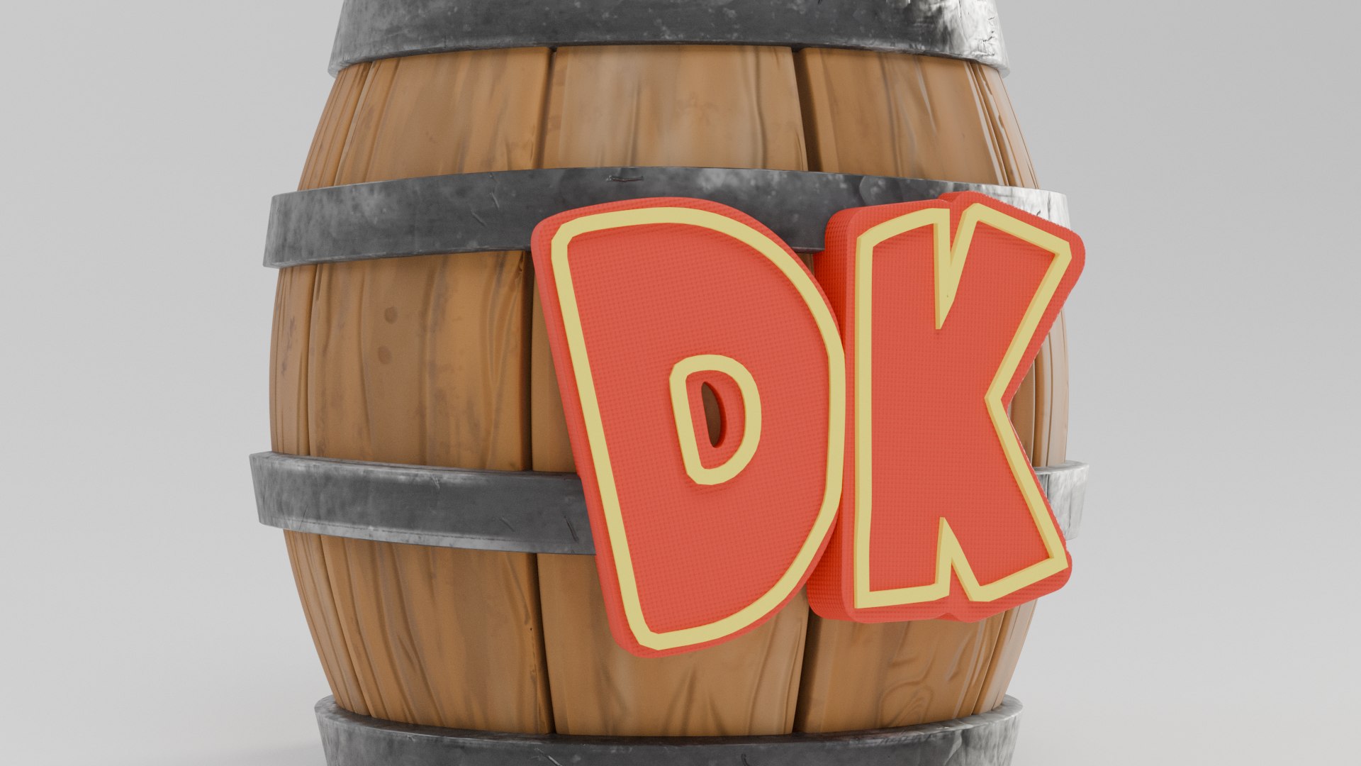 3D Model Dk Barrel - TurboSquid 2312662