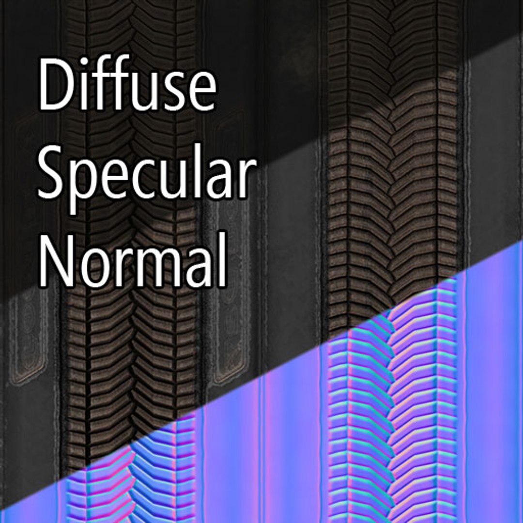 truck wheel 3d model