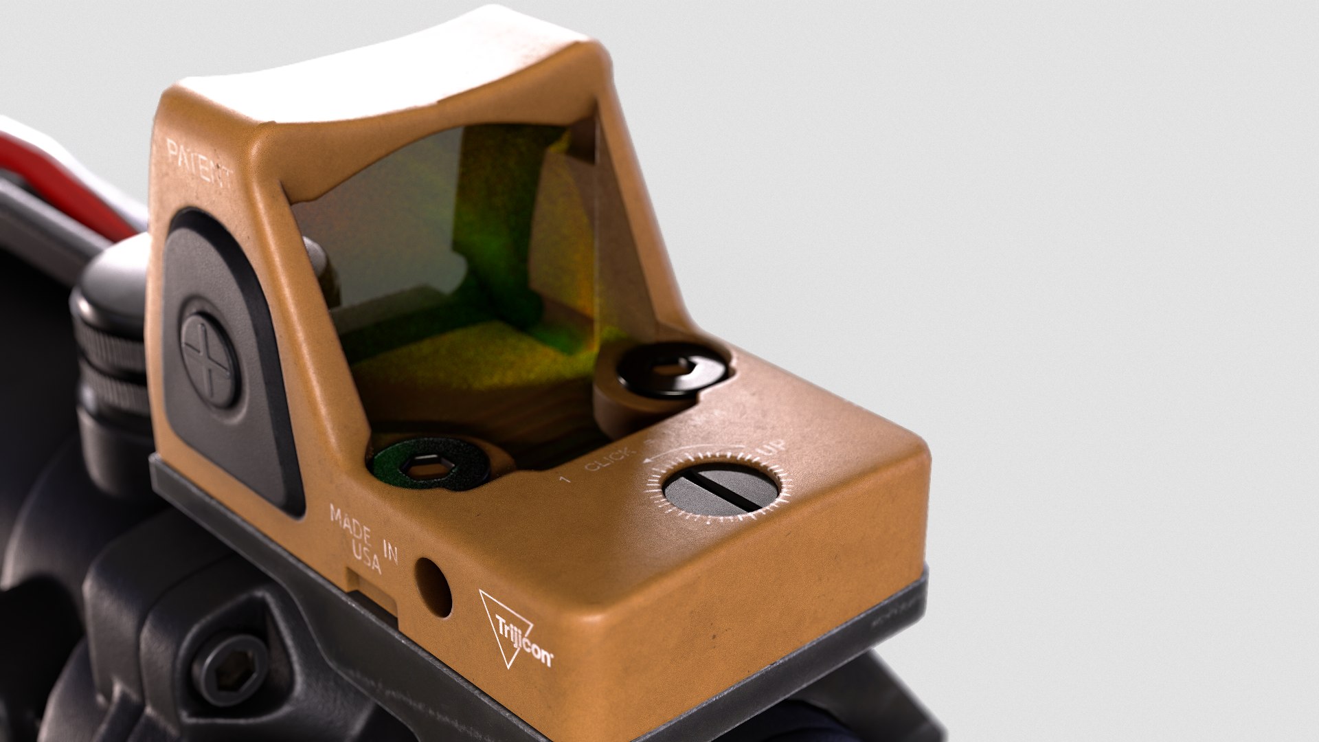 3D ACOG Sight Model - TurboSquid 2117373