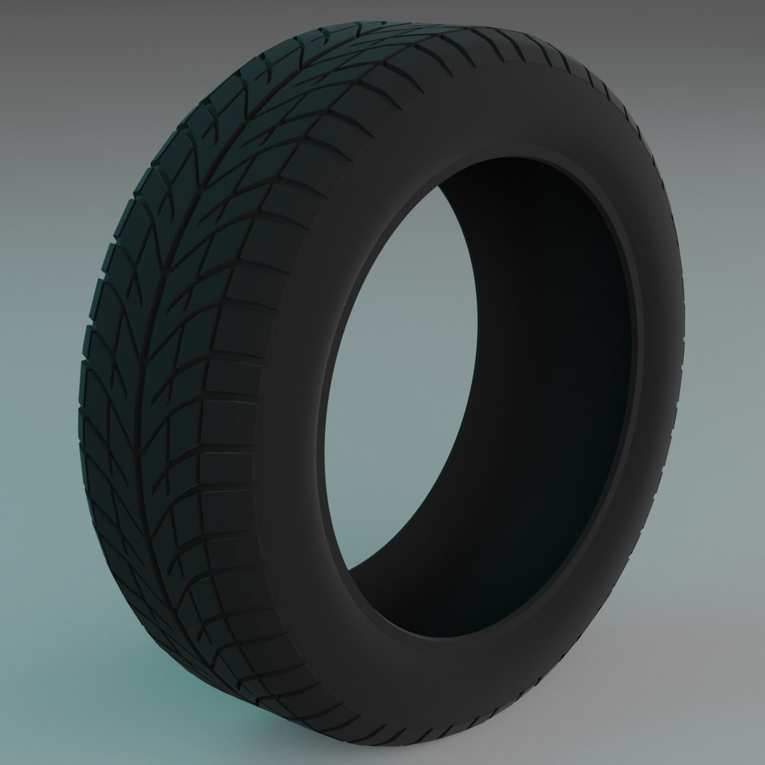 Car tire 3D model - TurboSquid 1657947