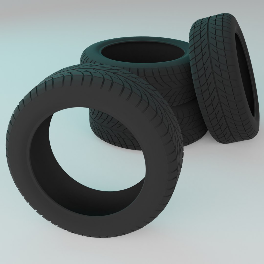Car tire 3D model - TurboSquid 1657947