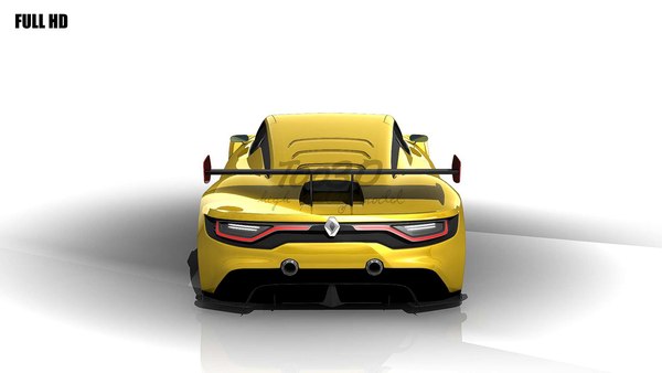 renault rs01 race 3d model