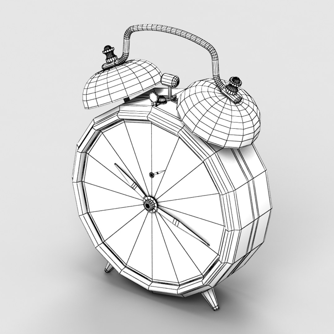 3ds Max Classic Alarm Clock