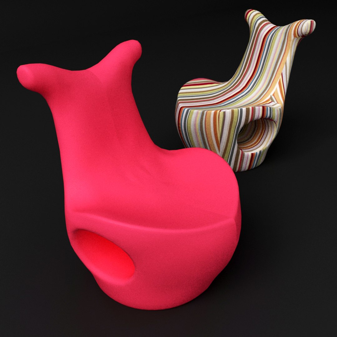 3d Model Helix Chair