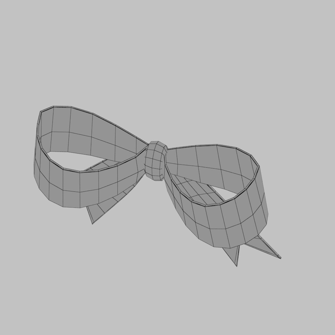 Gift Ribbon Red 3D Model - TurboSquid 1382997