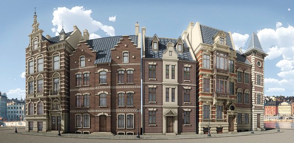 classic city building max