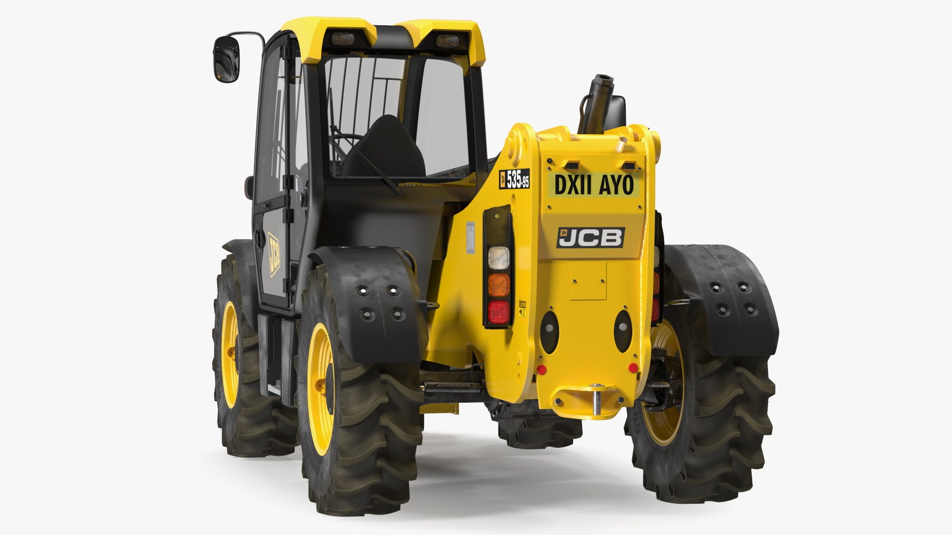 3D Telehandler JCB 535 model - TurboSquid 2155519