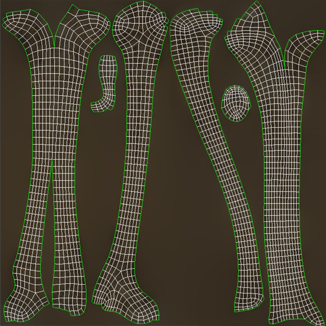 Bones Dog Legs PBR 8K Low-poly 3D Model - TurboSquid 2310389