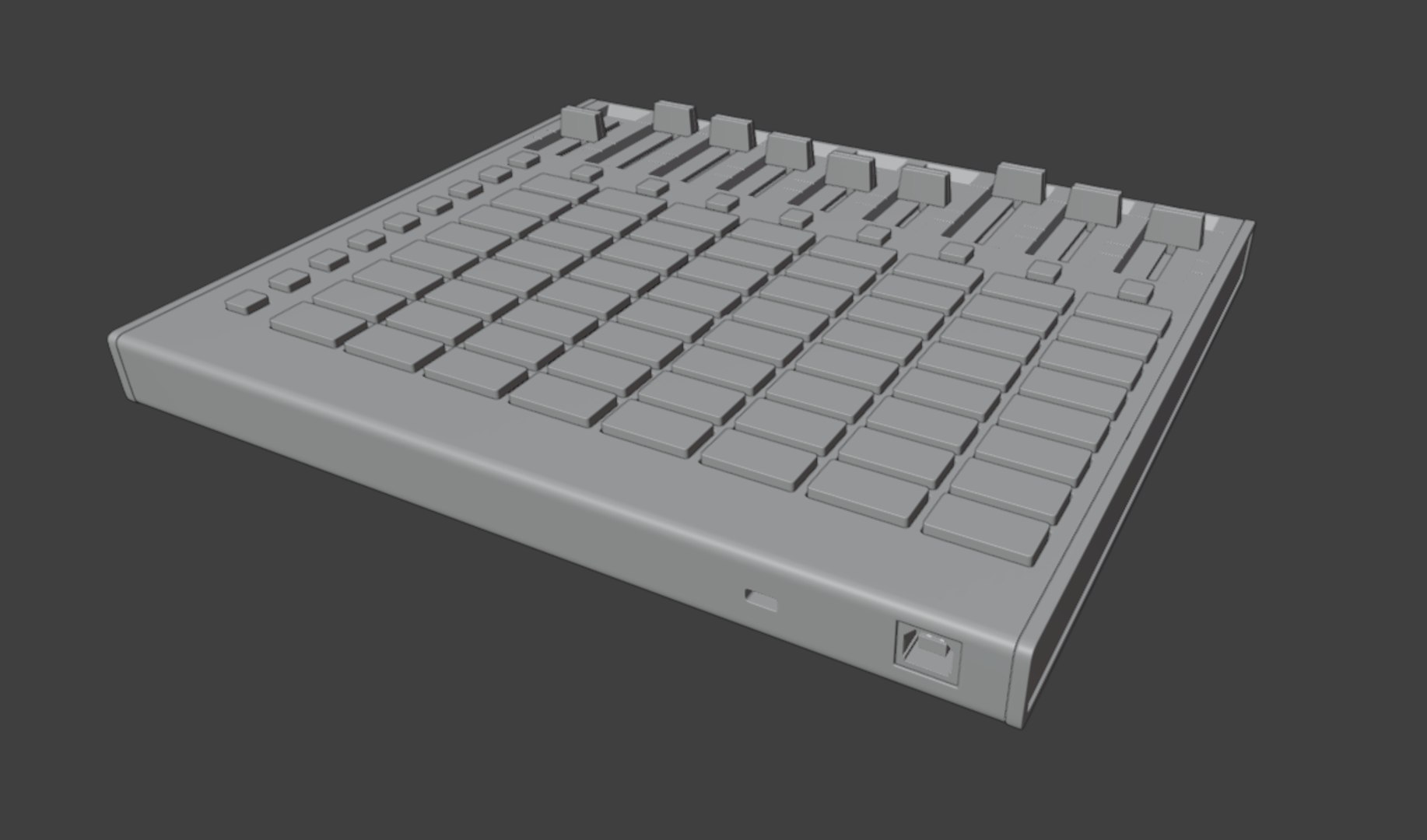 3D AKAI Professional APC Mini MK2 - TurboSquid 2313930