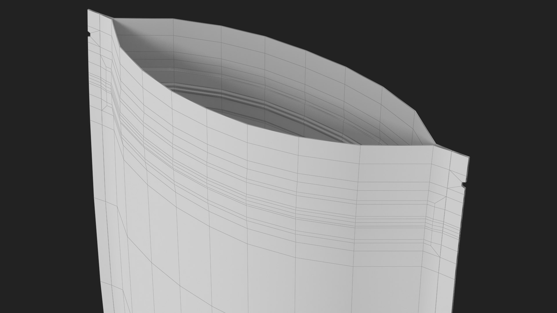 3D model zipper kraft paper bag - TurboSquid 1712026