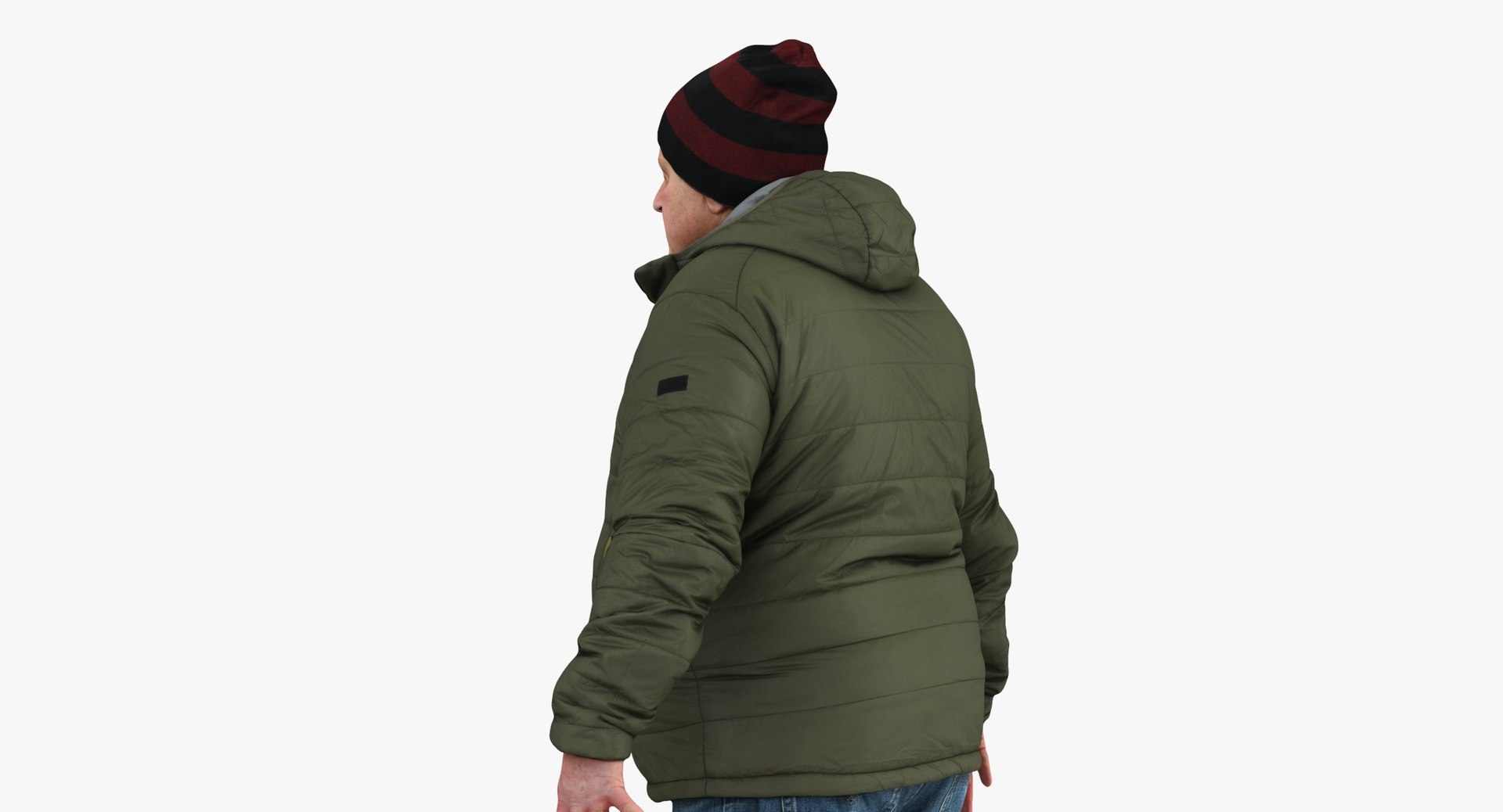 3D Model Aiden Casual Winter A Pose - TurboSquid 2116078