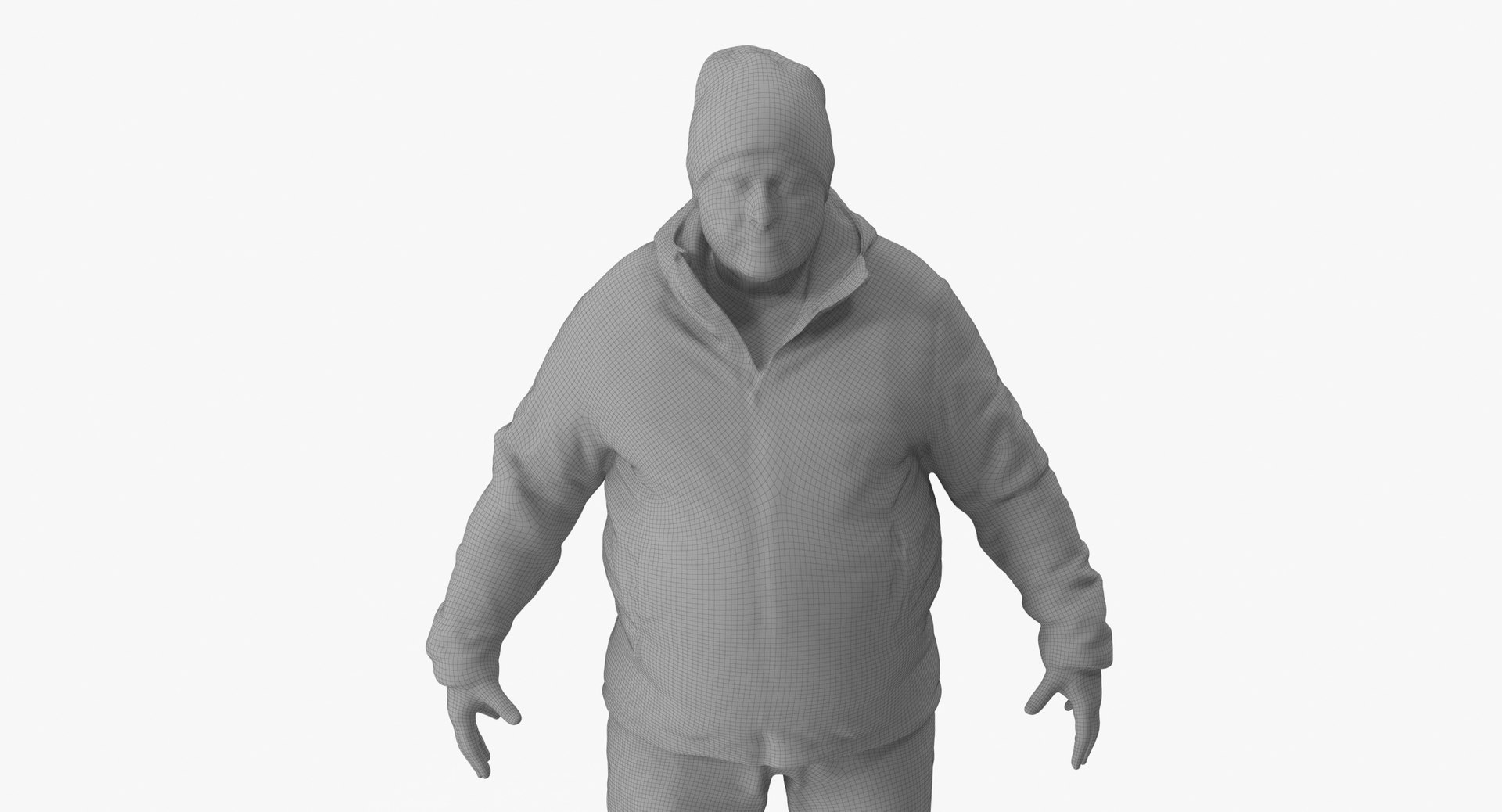 3D model Aiden Casual Winter A Pose - TurboSquid 2116078