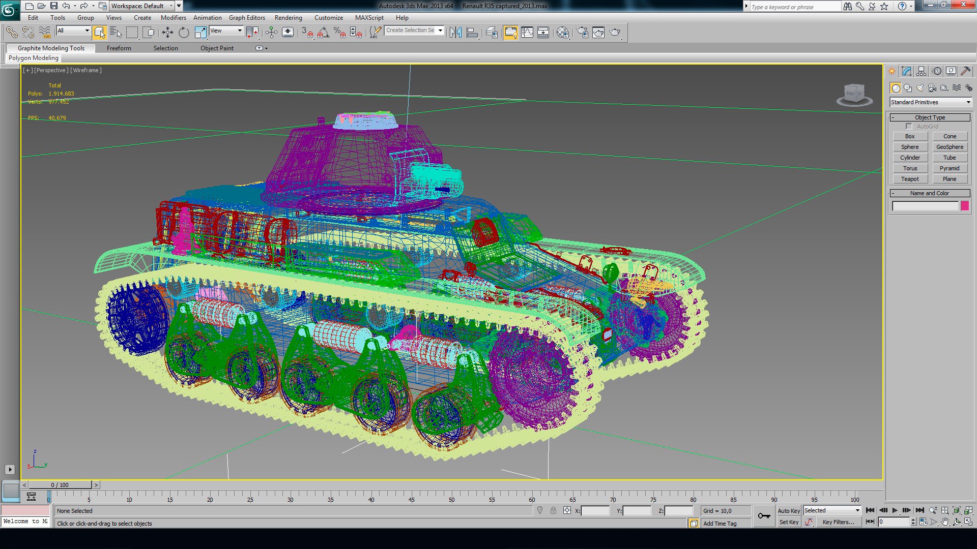 3D Panzerkampfwagen 35R 731 F Captured Renault R35 Model - TurboSquid ...