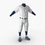 Baseball Player Outfit Generic 3d C4d