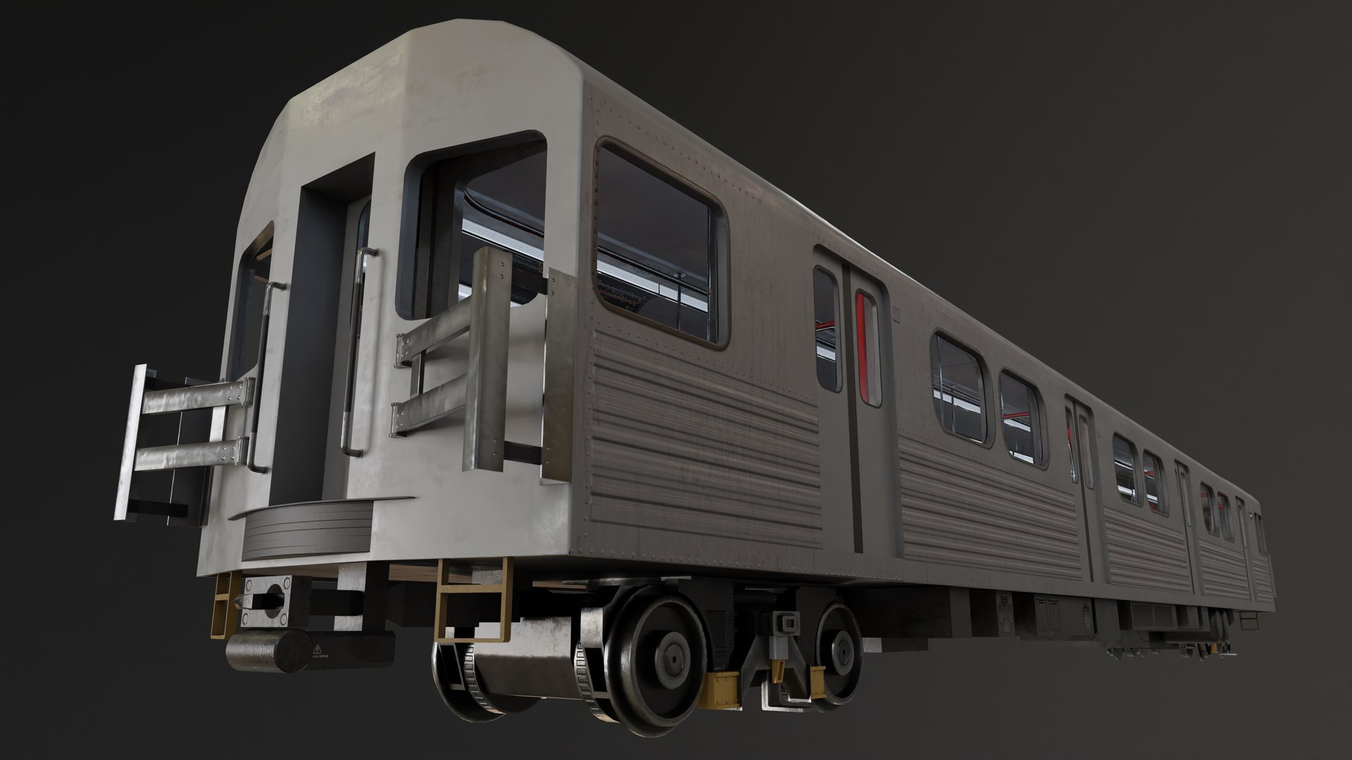 3D Model Generic Subway Train - TurboSquid 1992261