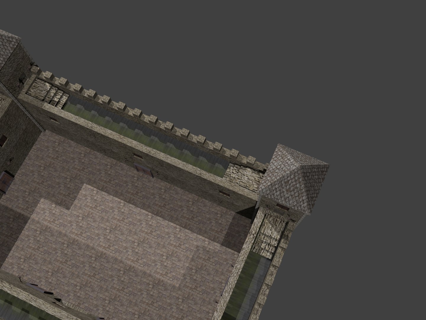 3d Model Fortress Fort