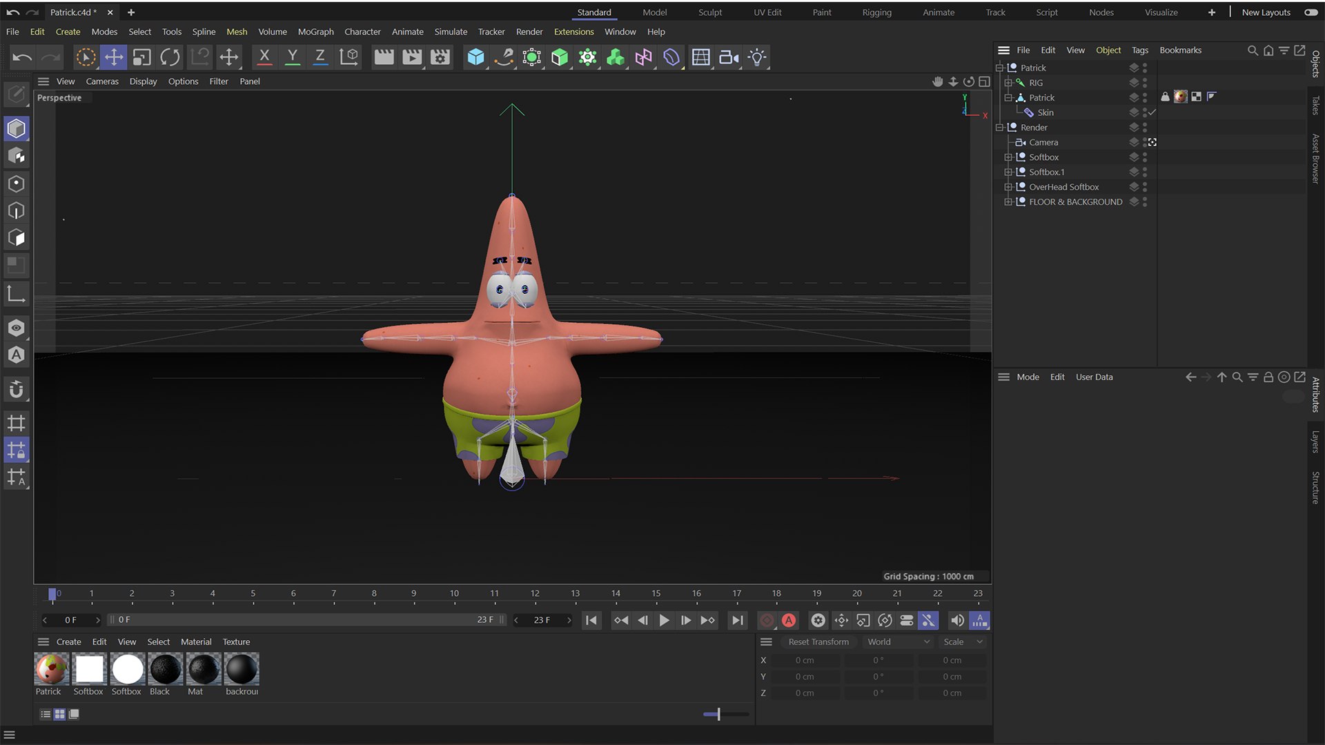 Patrick Star Model - TurboSquid 2345812