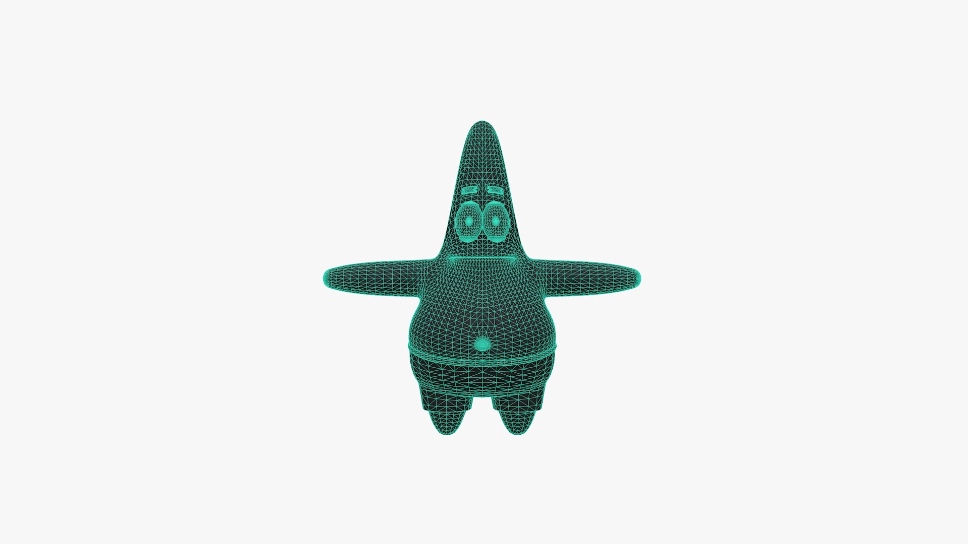 Patrick Star Model - TurboSquid 2345812