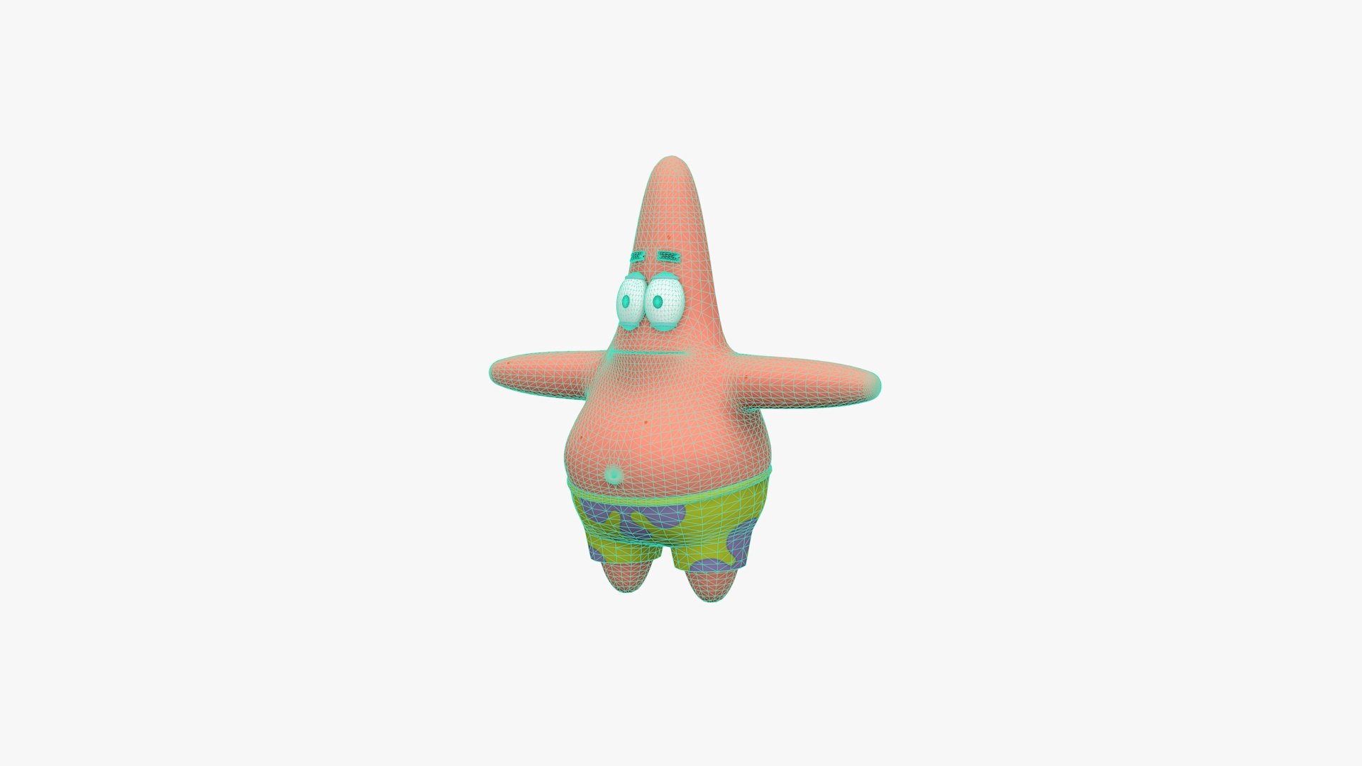 Patrick Star Model - TurboSquid 2345812