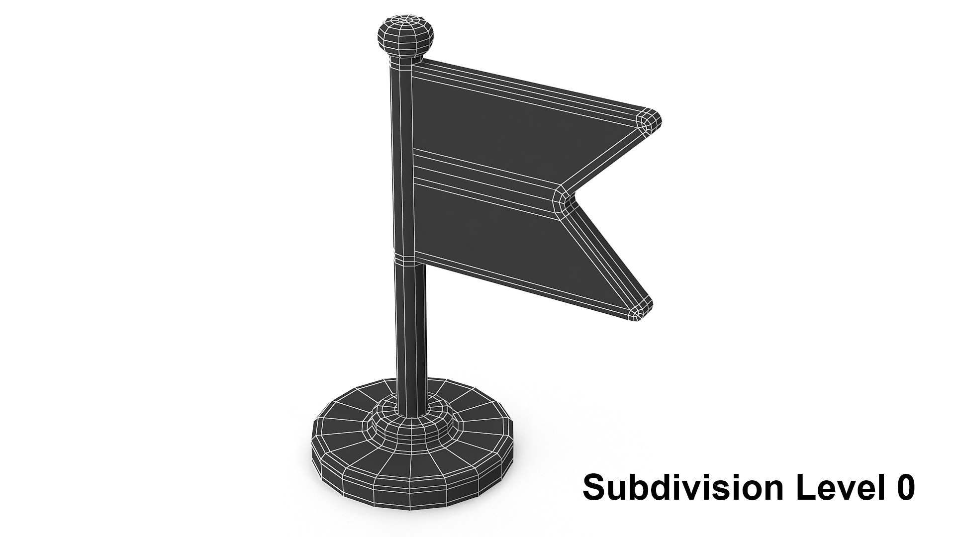 3D Flag 3DIcon Model - TurboSquid 1946108