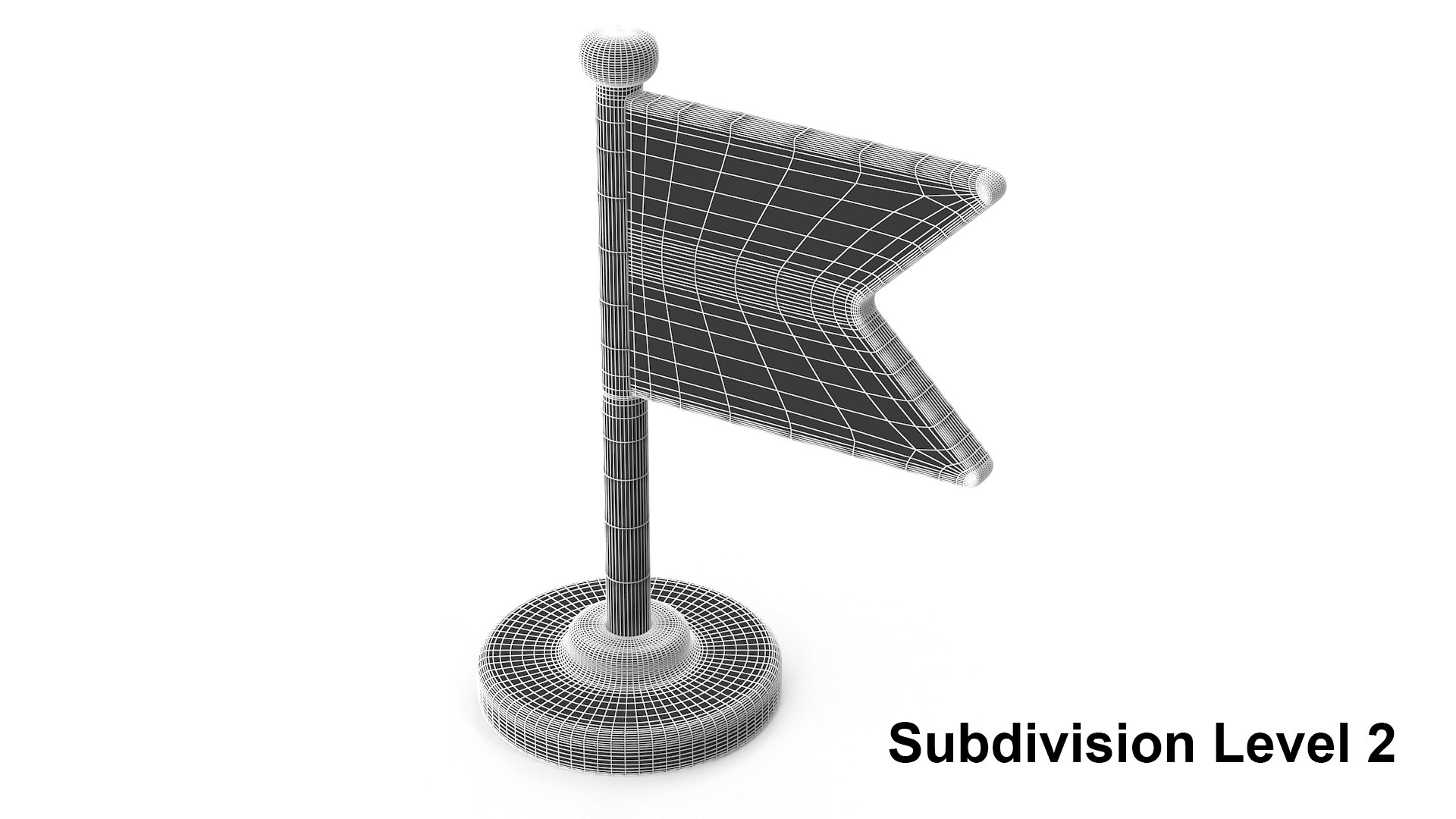 3D Flag 3DIcon Model - TurboSquid 1946108