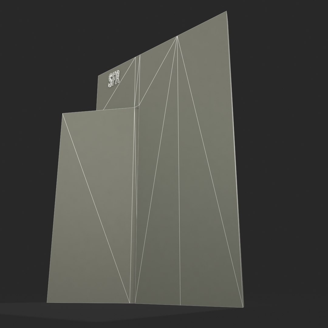 3D sfr building france model - TurboSquid 1310143